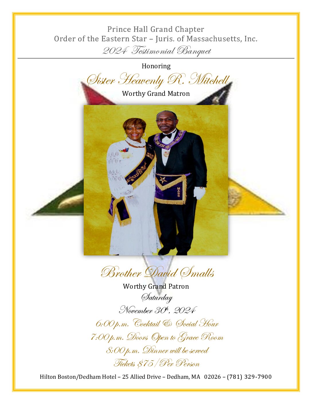 The 81st Annual Grand Session of Prince Hall Grand Chapter ...